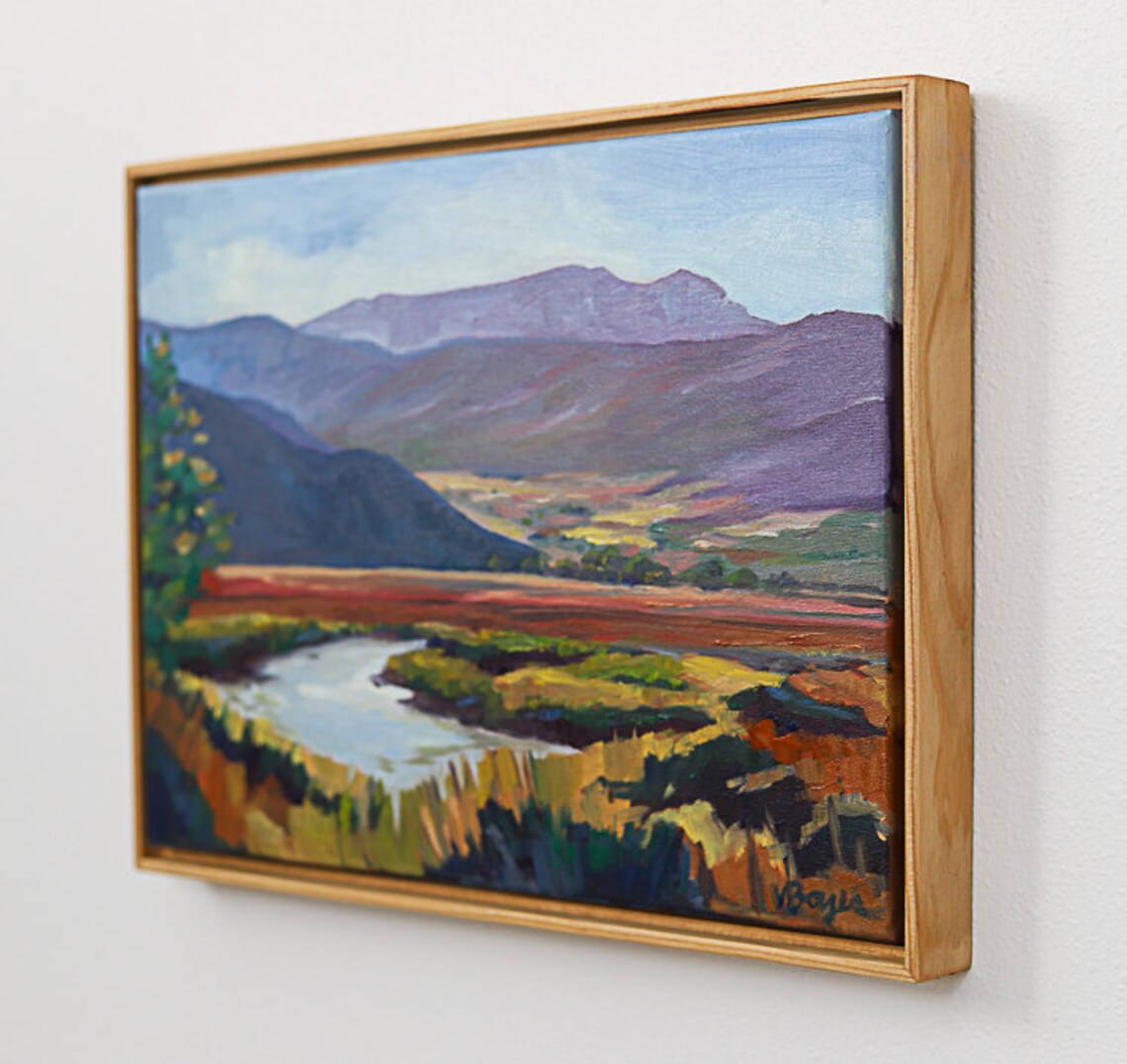 Afternoon in Midway OIL PAINTING, ORIGINAL, 12 X 16 Utah Heber - Etsy
