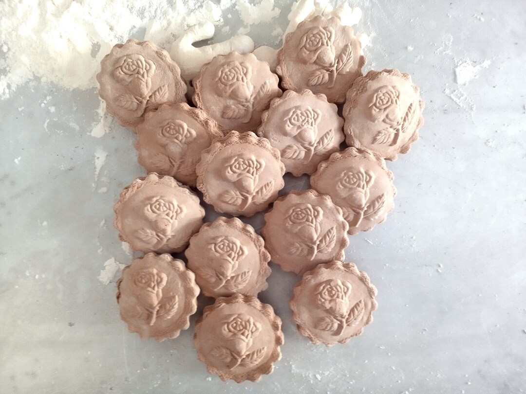 Chocolate Springerle Biscuits / Tea & Coffee Cookies - Etsy