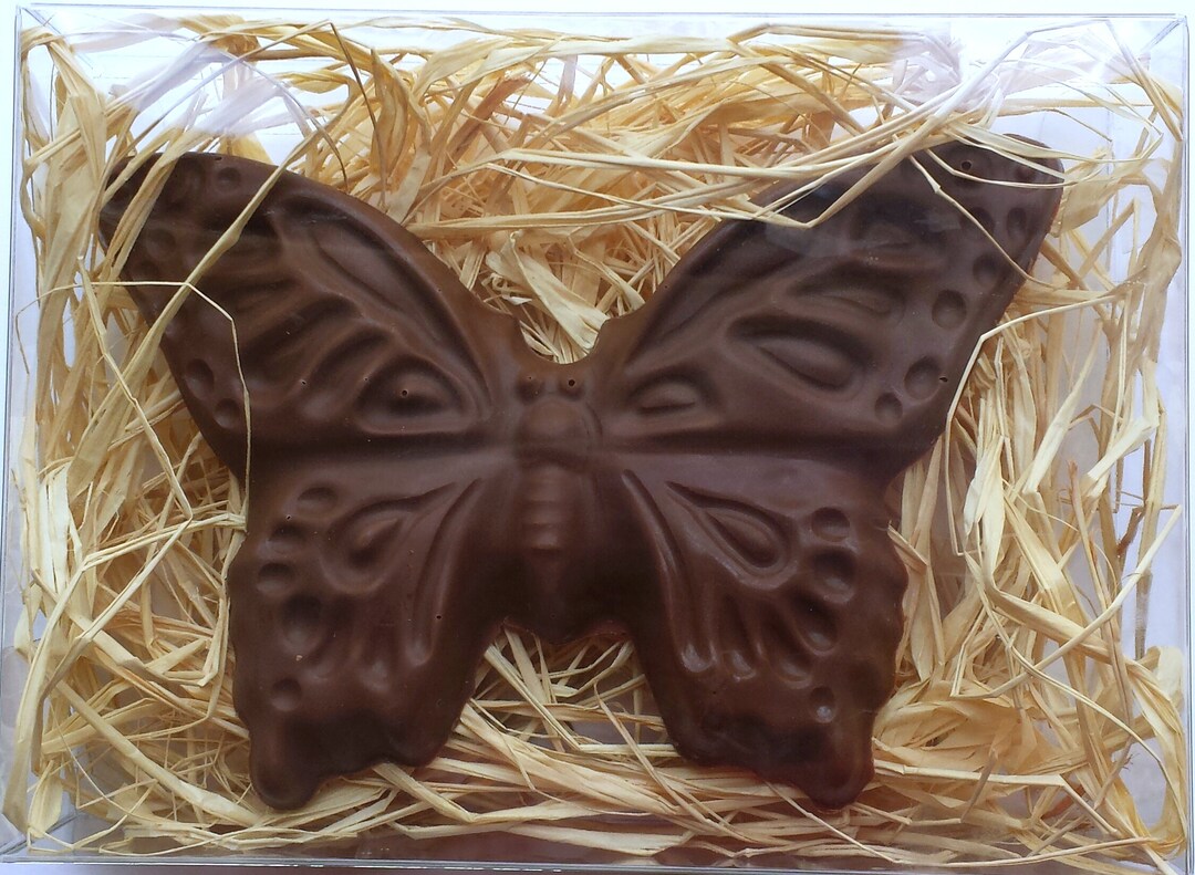 Chocolate Butterfly 12oz Candy Bar - Etsy
