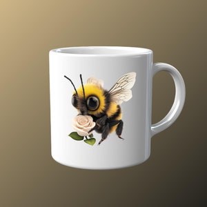 Bumblebees Clipart Bundle, Cute Bees Clipart Bundle, Cute Bees Png ...