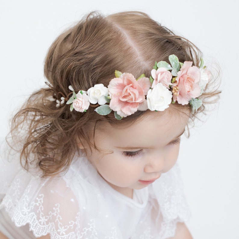Spring Flower Crown Flower Tiara Floral Crown Flower Halo - Etsy