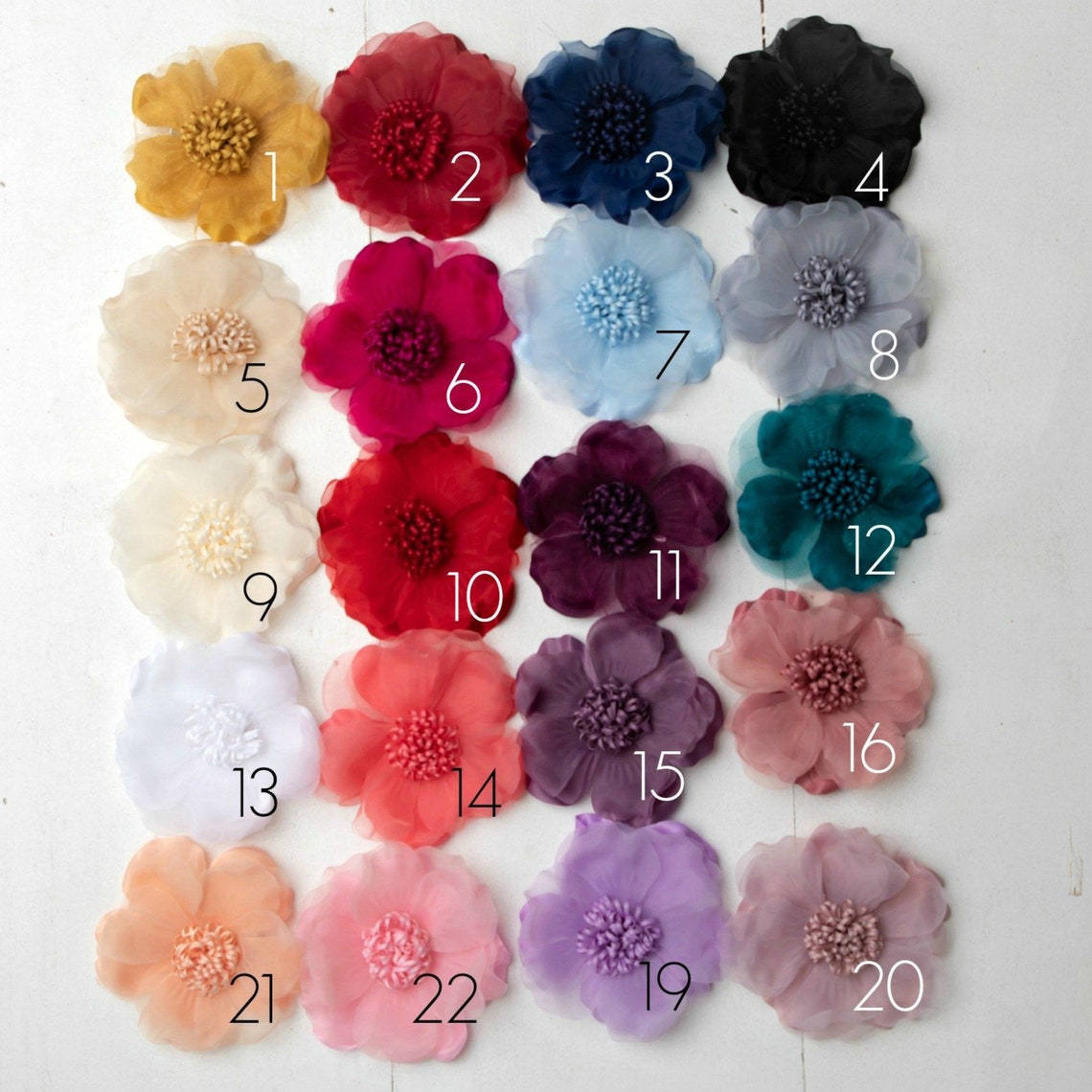 Flower Hair Bow Boutique, Hair Clip Bow, Rustic Headband, Rustic Flower ...