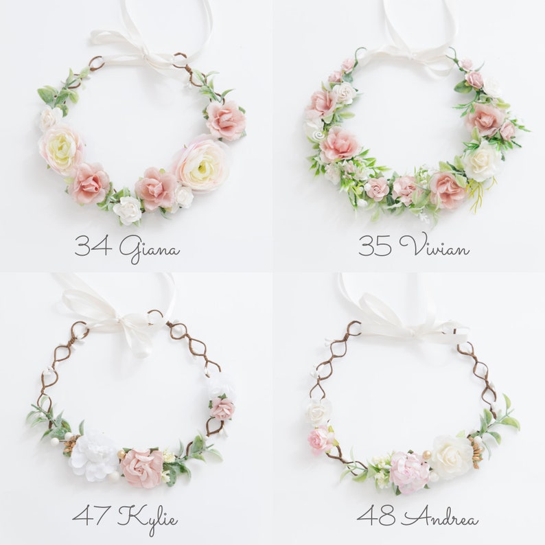 Spring Flower Crown Flower Tiara Floral Crown Flower Halo - Etsy