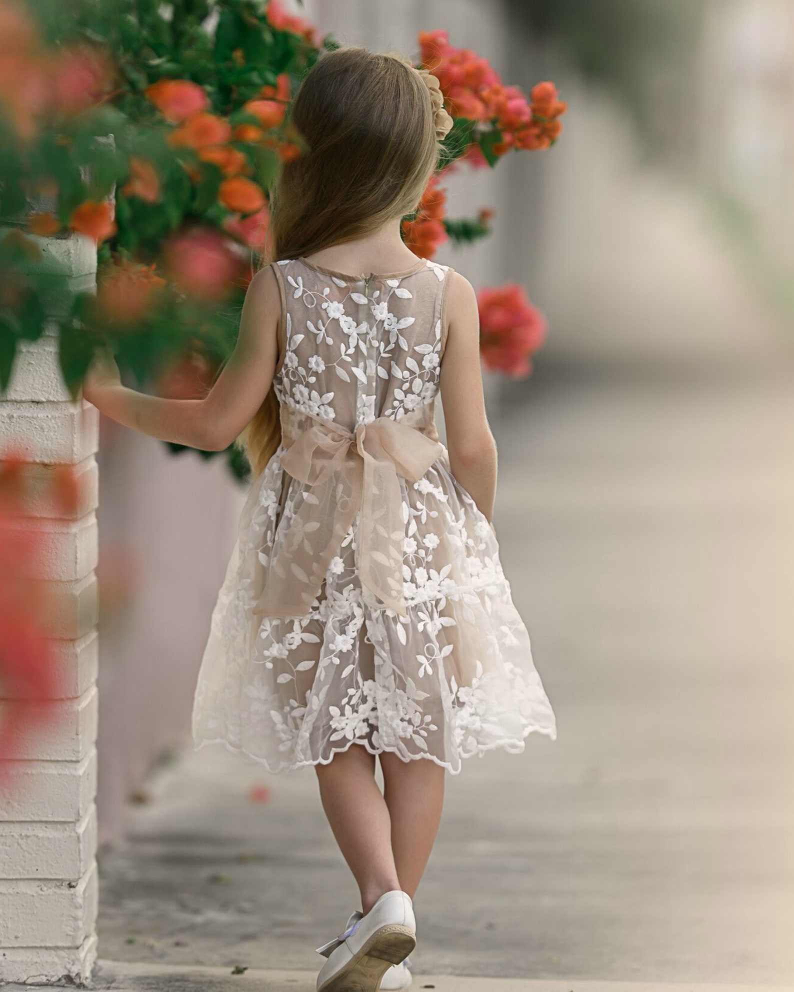 Girls Dress, Lace Flower Girl Dress, Girls Dress, Girls Lace Dress ...