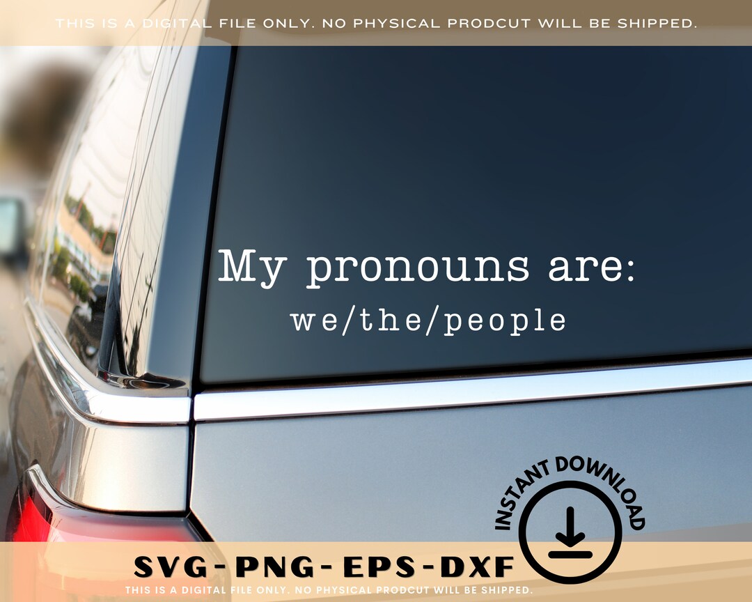 My Pronouns Are We/the/people, Republican Svg, Conservative Svg, Trump ...
