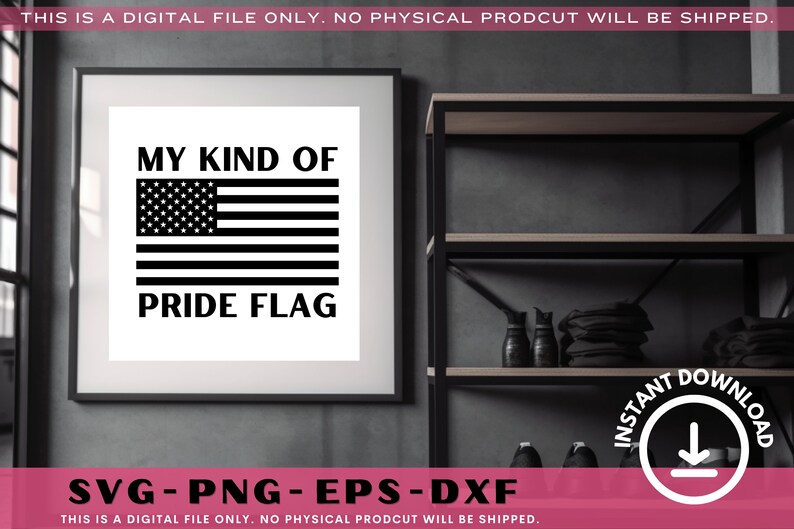 My Kind of Pride Flag Svg Republican Svg Conservative Svg - Etsy