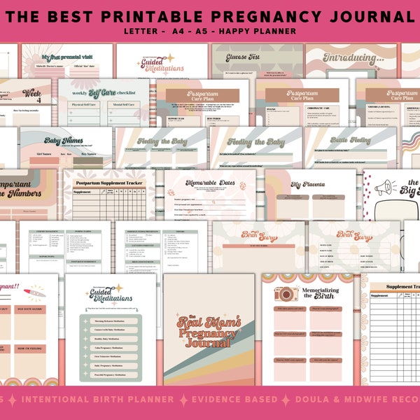 Printable Birth Plan Comprehensive Birth Plan Birth Preferences ...