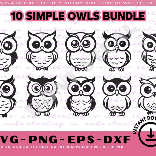 Owl Svg - Etsy
