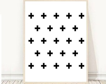 Cross print | Etsy