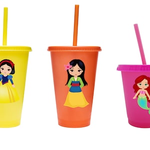 Princess Color Change Cup - Etsy