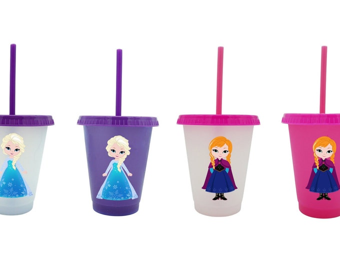 Frozen Cup Elsa Cup Frozen Movie Elsa Starbucks Cup Frozen Kids Cup ...