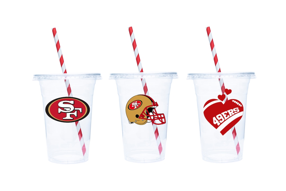 San Francisco 49ers Niners Disposable Super Bowl Birthday Party Cup - Etsy