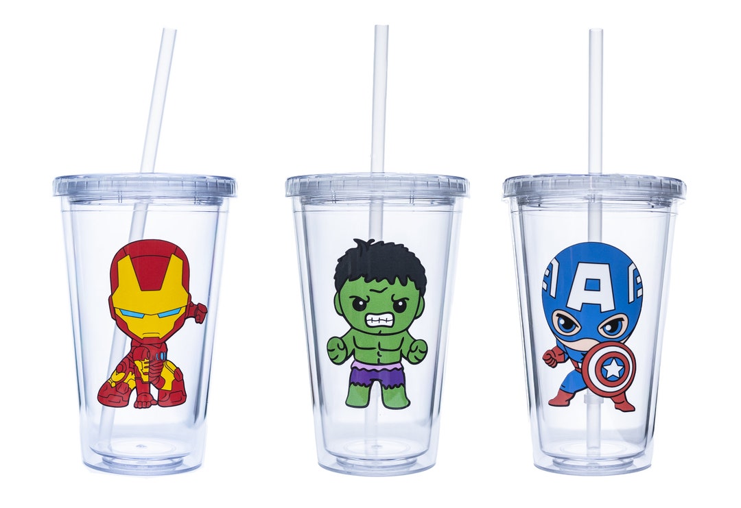 Superhero 16 Oz Tumbler Cup - Etsy