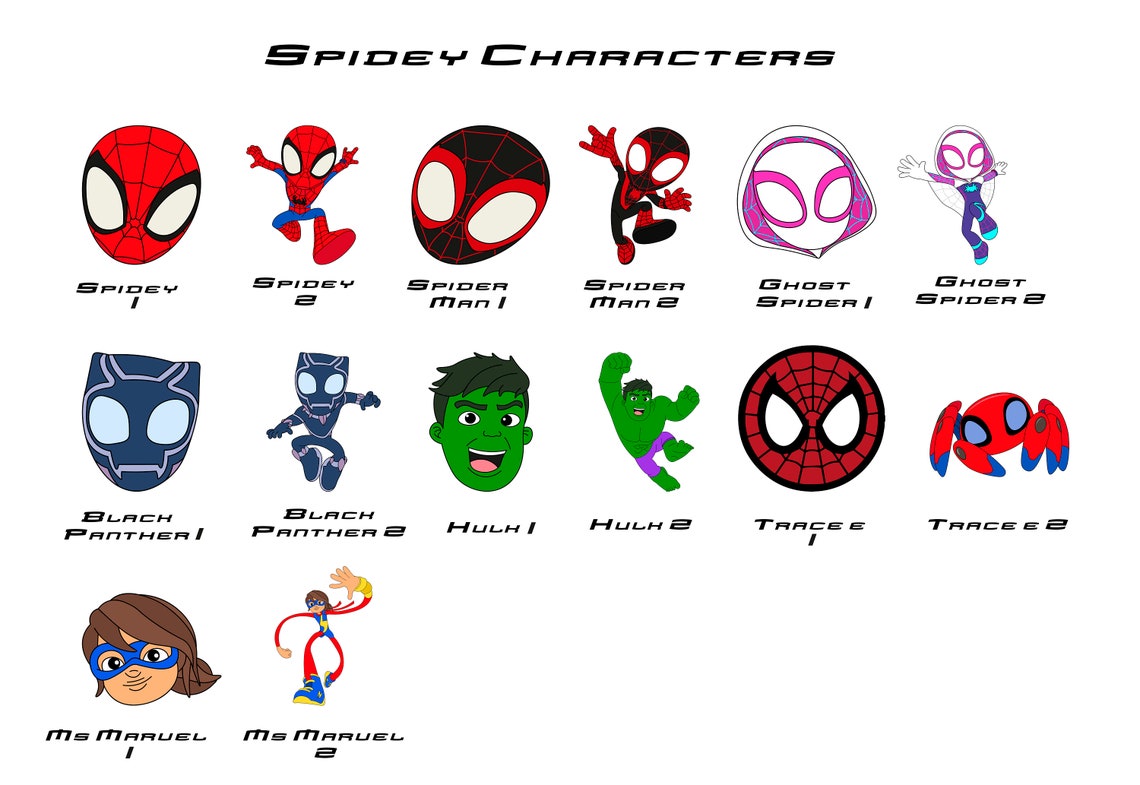 Spidey and His Amazing Friends Disposable Birthday Party Favor - Etsy