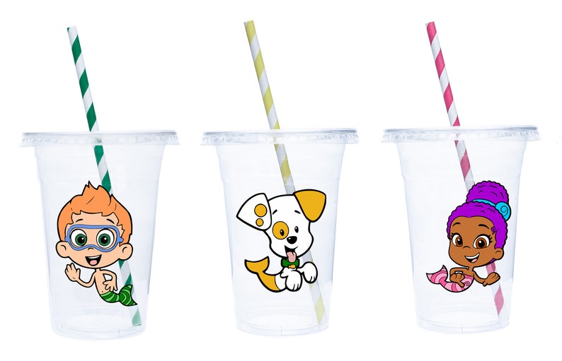 Bubble Guppies Disposable Birthday Party Favor Cup - Etsy