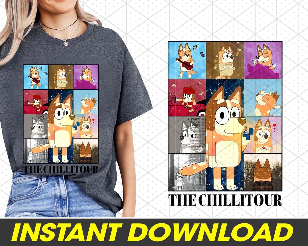 The Chilli Tour PNG, Bluey and Bingo Png, Bluey Family PNG, Bluey ...