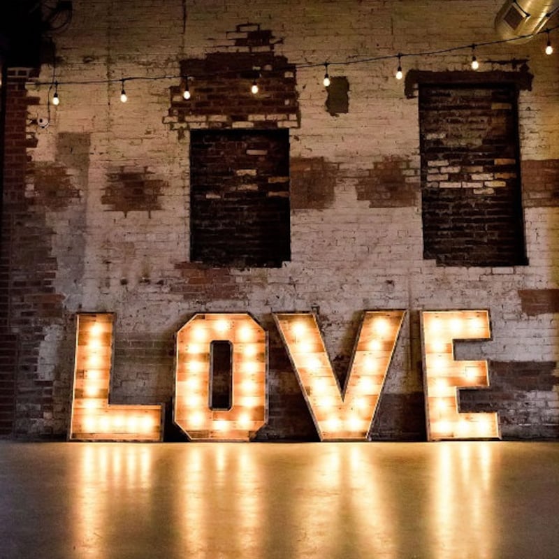 Light up Letters - Etsy