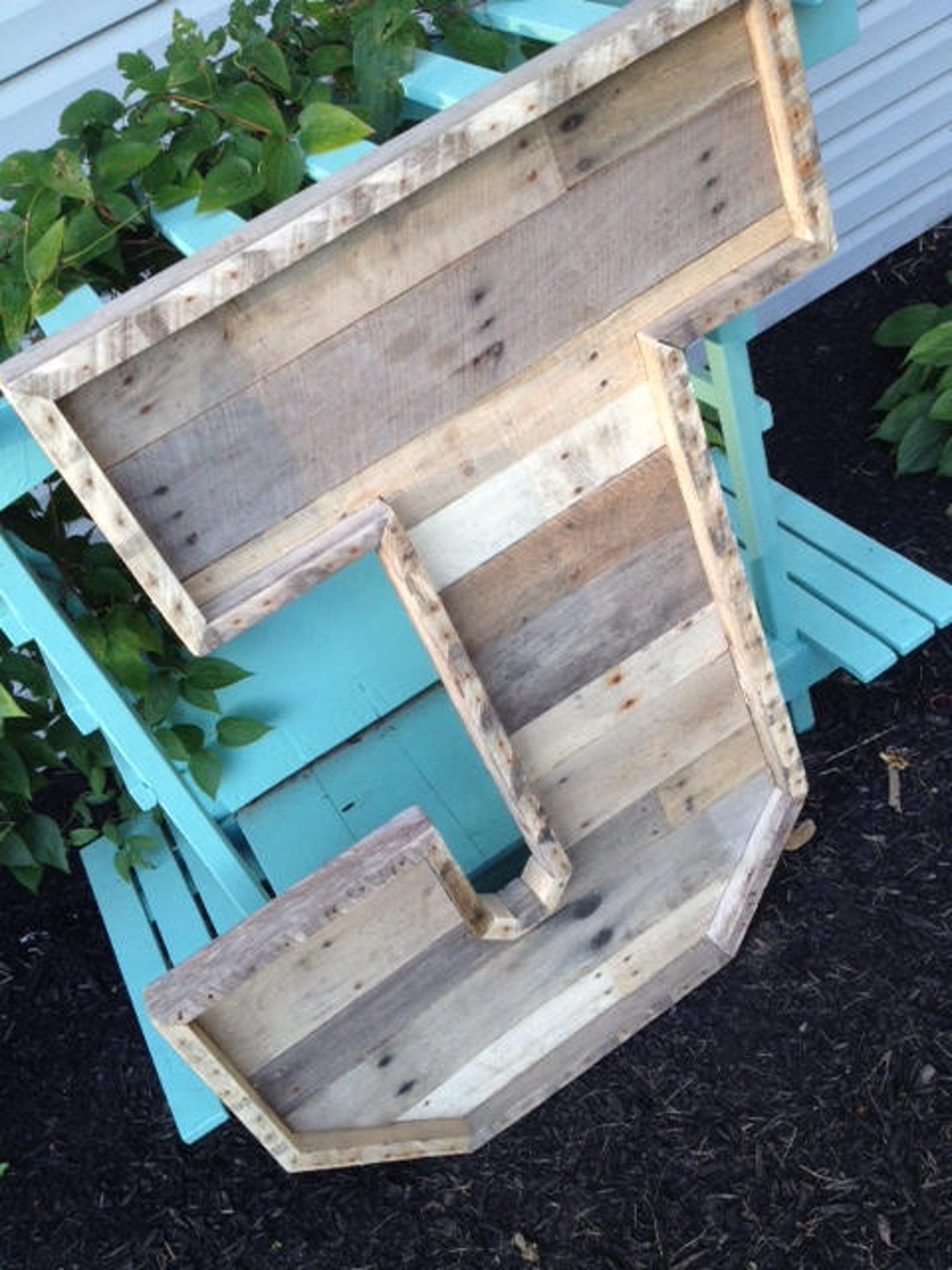 48 Reclaimed Wood Letters A-Z Large Wall Art - Etsy