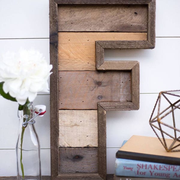 Rustic Wood Letters - Etsy