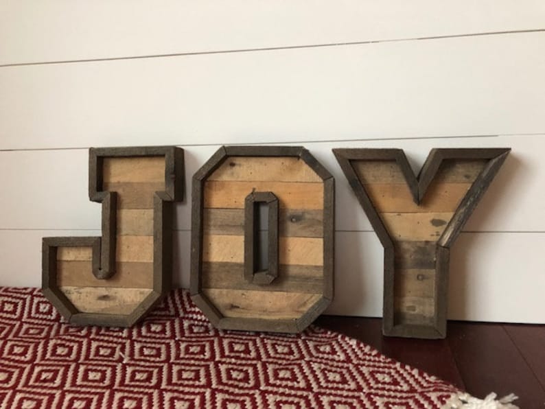 10 Reclaimed Wood Letters Marquee Letter Rustic Wood - Etsy