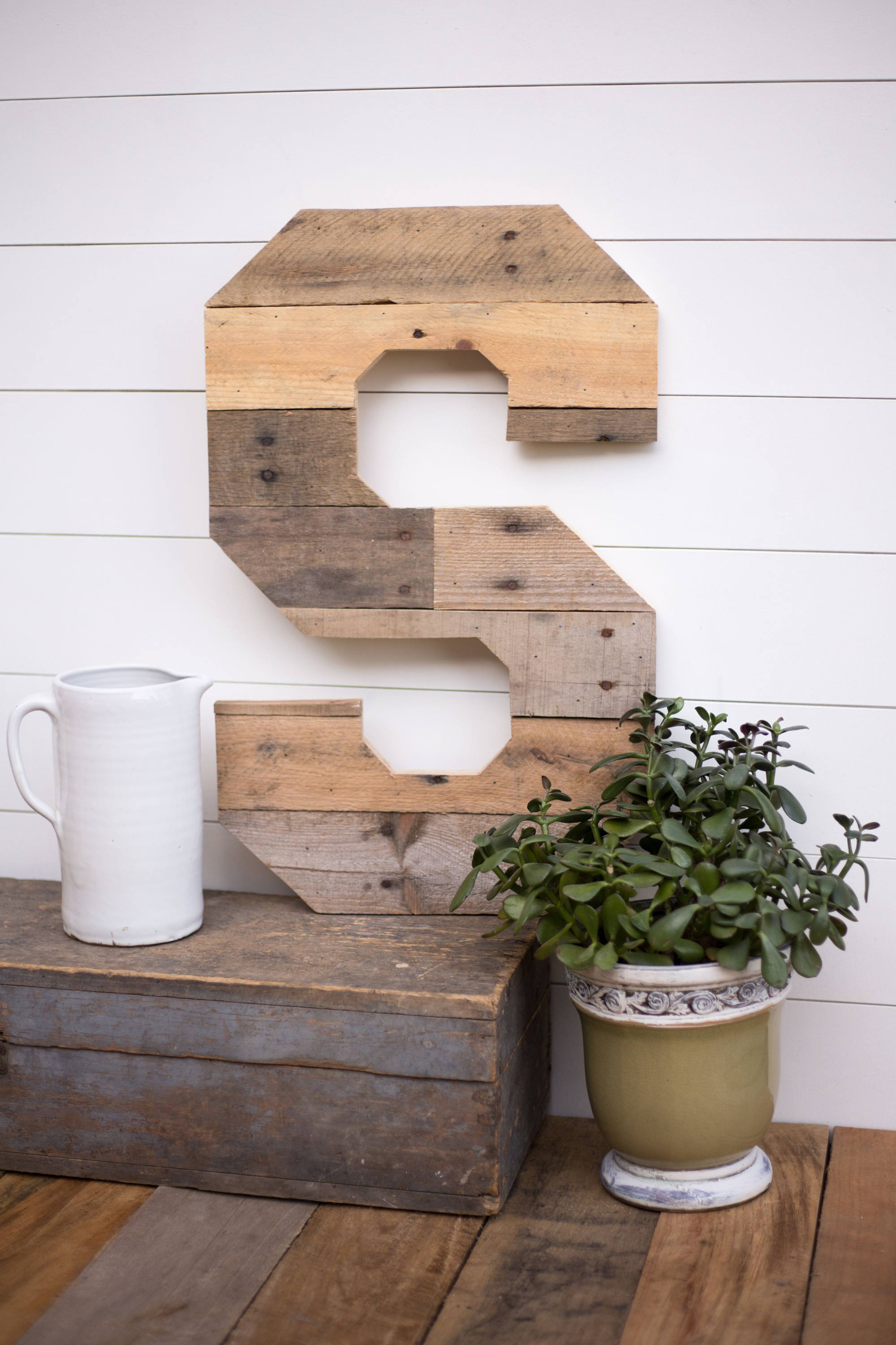 16 Untrimmed Reclaimed Wood Letter Rustic Wood Letters | Etsy