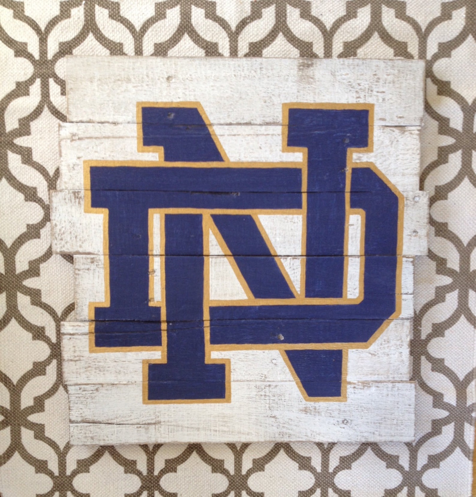 Notre Dame Wood Signs set of 3 - Etsy