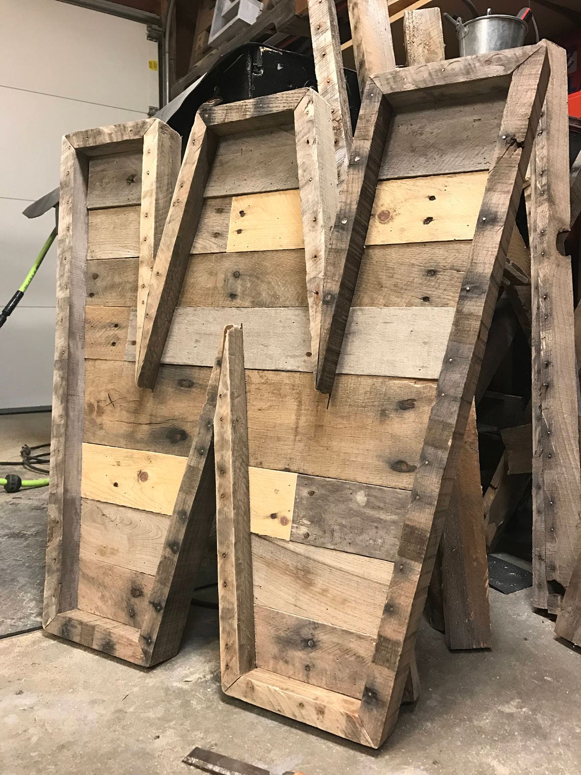 36 Reclaimed Wood Letter Home Large Wood Letter | Etsy