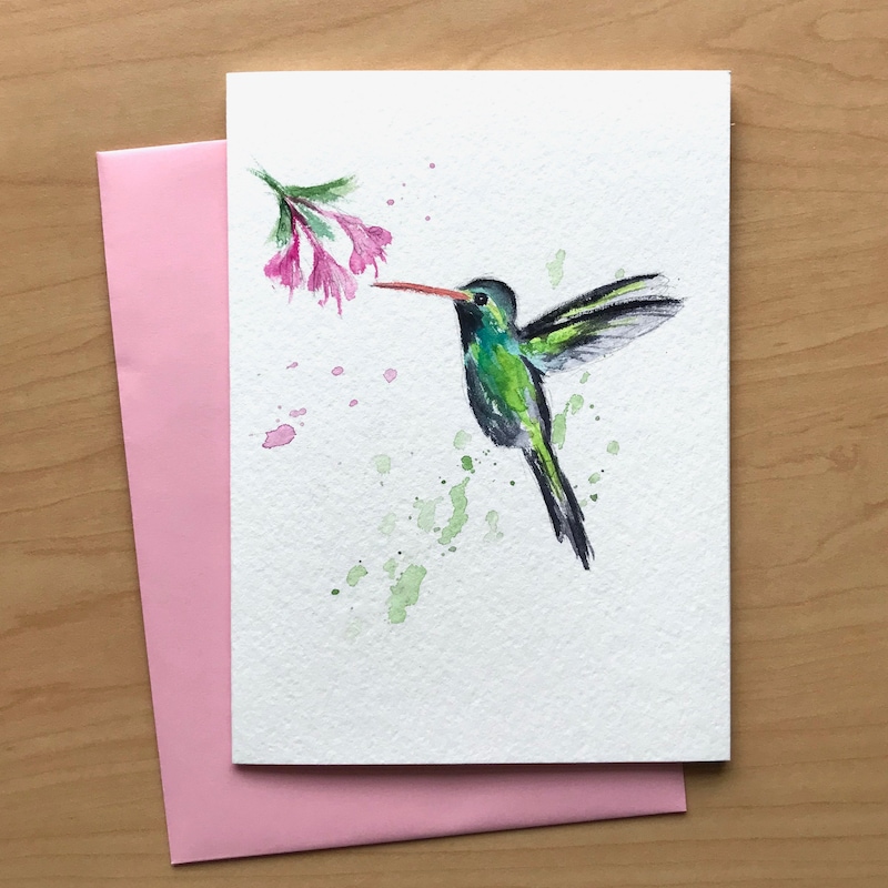 Hand Painted Cards - Etsy