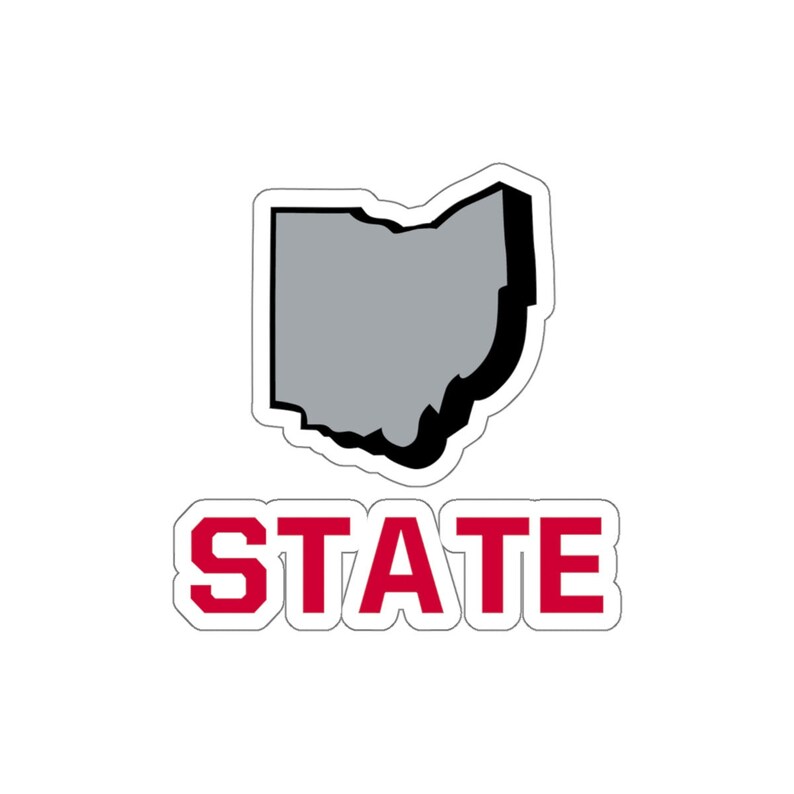 Ohio State Stickers Car Decal, Car Decal, Car Sticker, Bumper Sticker ...