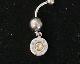 Bullet Belly Ring - Etsy