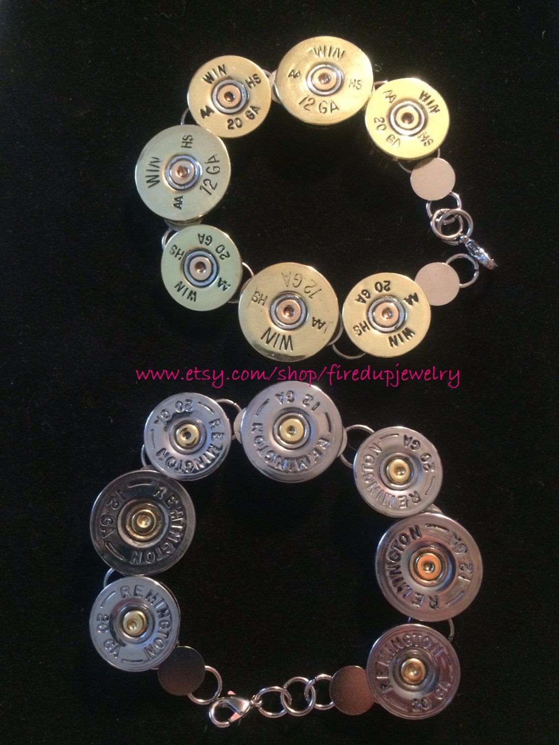 Shotgunshell Bracelet Winchester Remington 12 Gauge 20 Gauge | Etsy