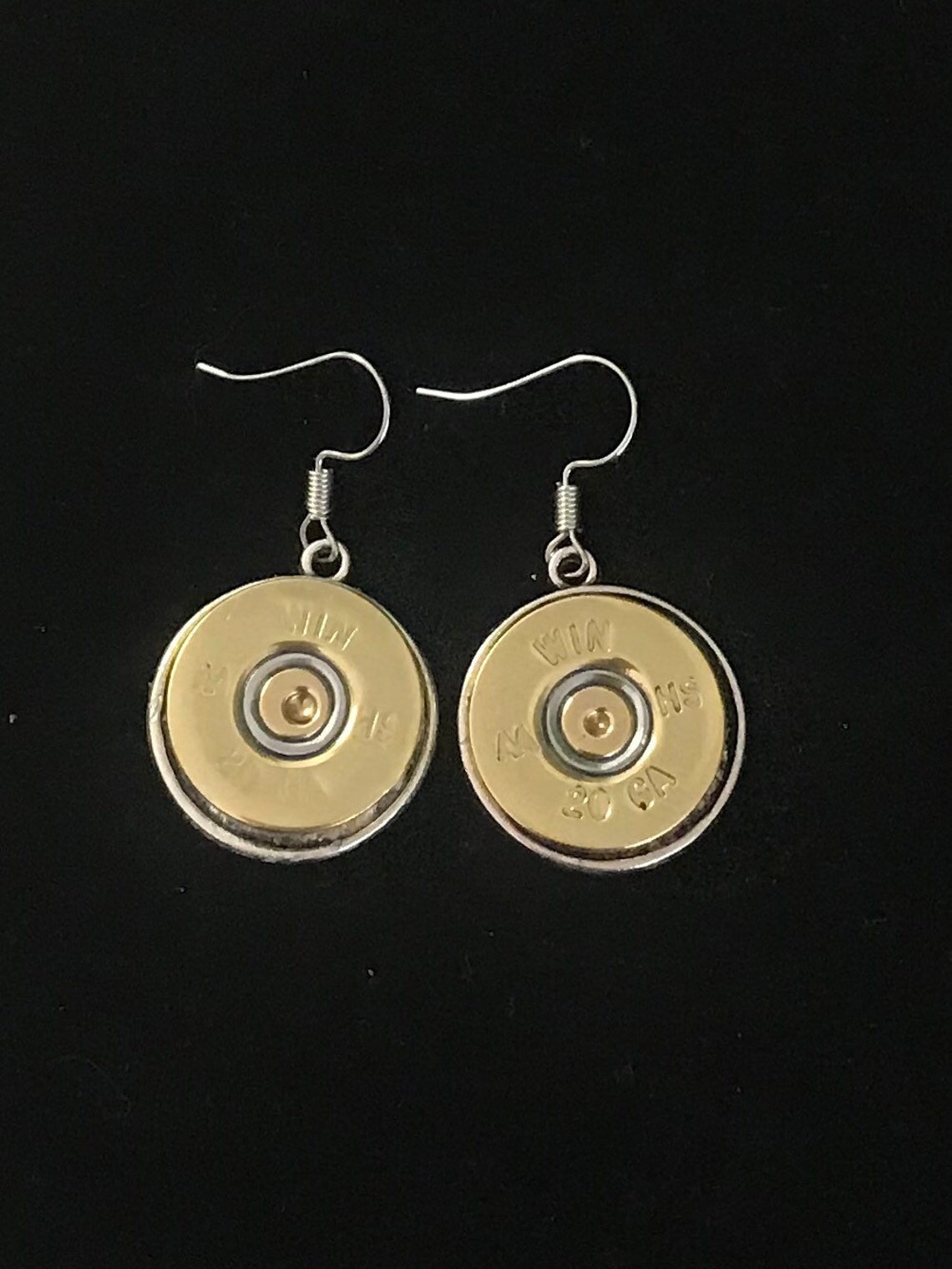 Shotgun Shell Jewelry 20 Gauge Earrings Silver Winchester - Etsy