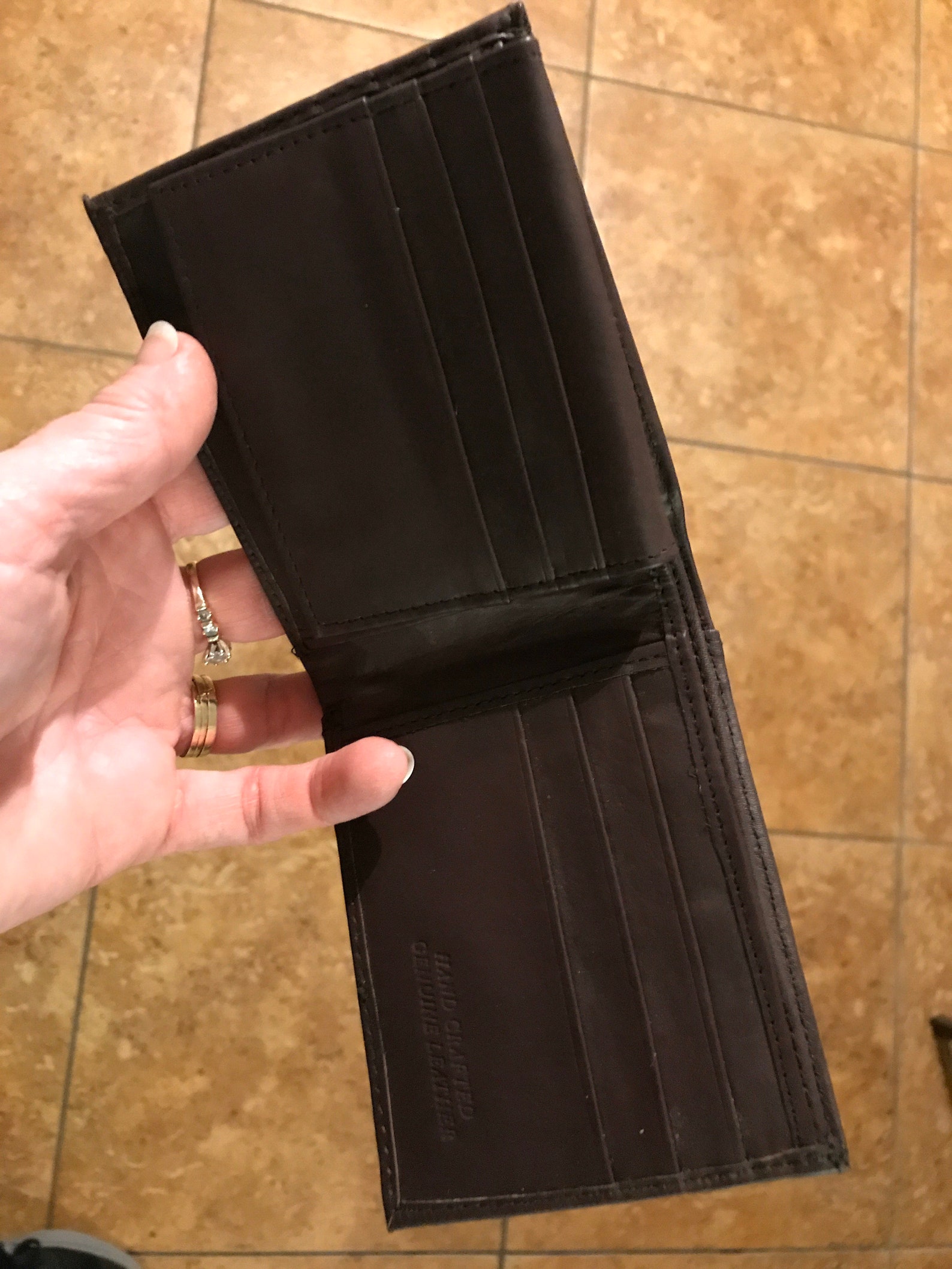 Bi-fold Leather Wallet Shotgun Shell Wallet Gift for Man Dad | Etsy