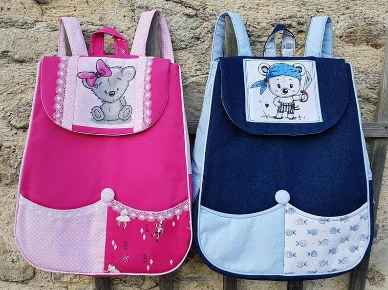 Kids Backpack Pattern - Etsy