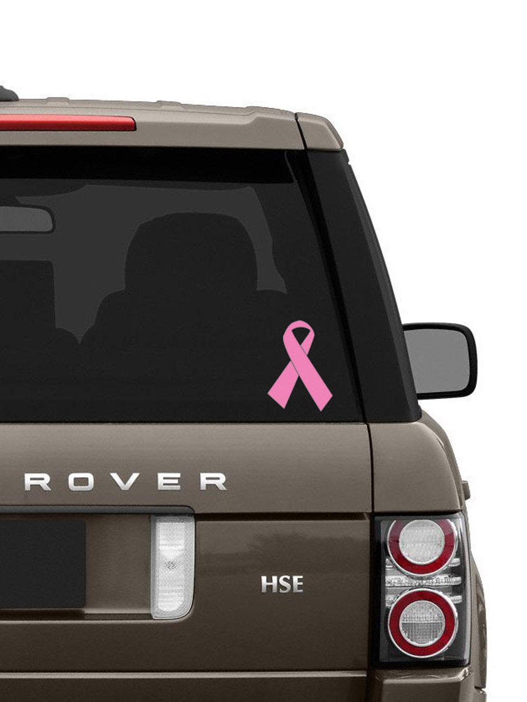 Breast Cancer Awareness Vinyl Car Window Decal - Pink Ribbon, Hope ...