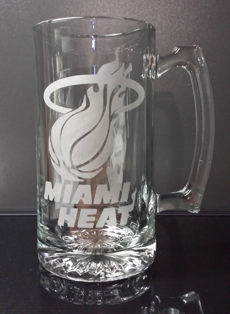 Sports Team Beer Mugs Deep Etched Hand Crafted Etsy