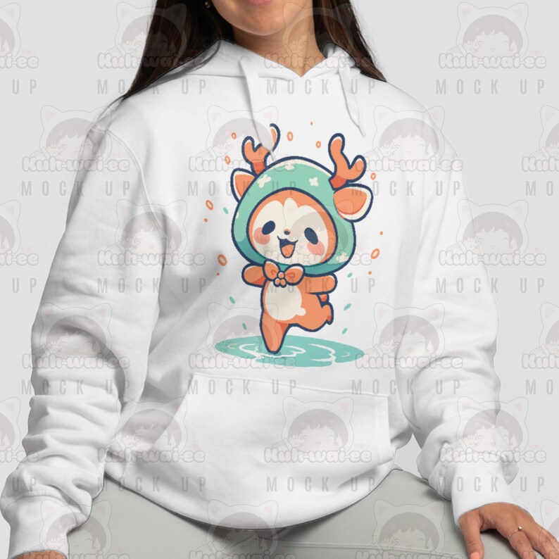 Kawaii Chibi Animal SVG Clipart Cute Stickers Digital Prints Products ...