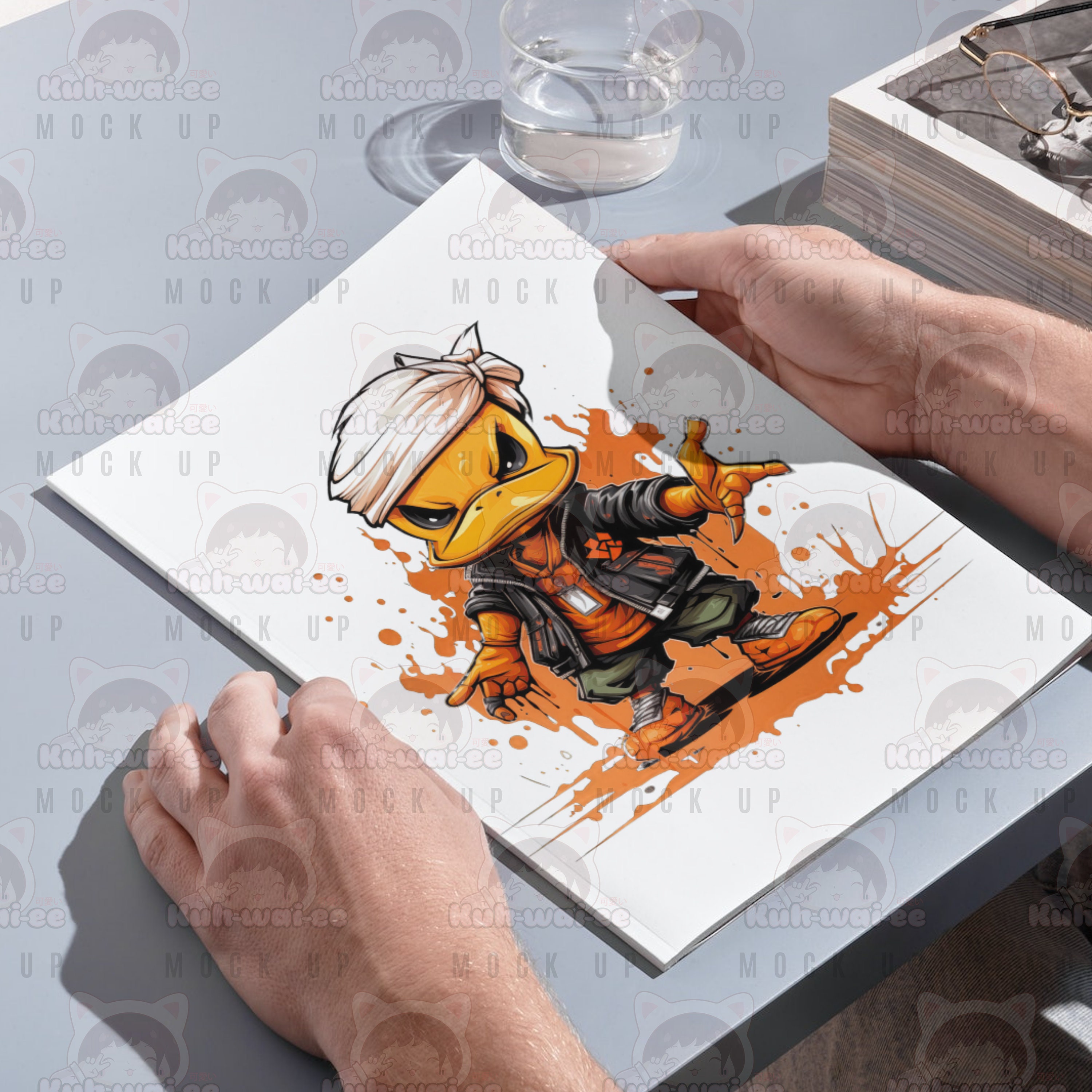 Kawaii Chibi Sticker PNG Clipart Graffiti Stickers Digital Prints ...