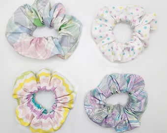 100 Dollar Bill Pattern Scrunchie Collection, USD Benjamin Scrunchys ...