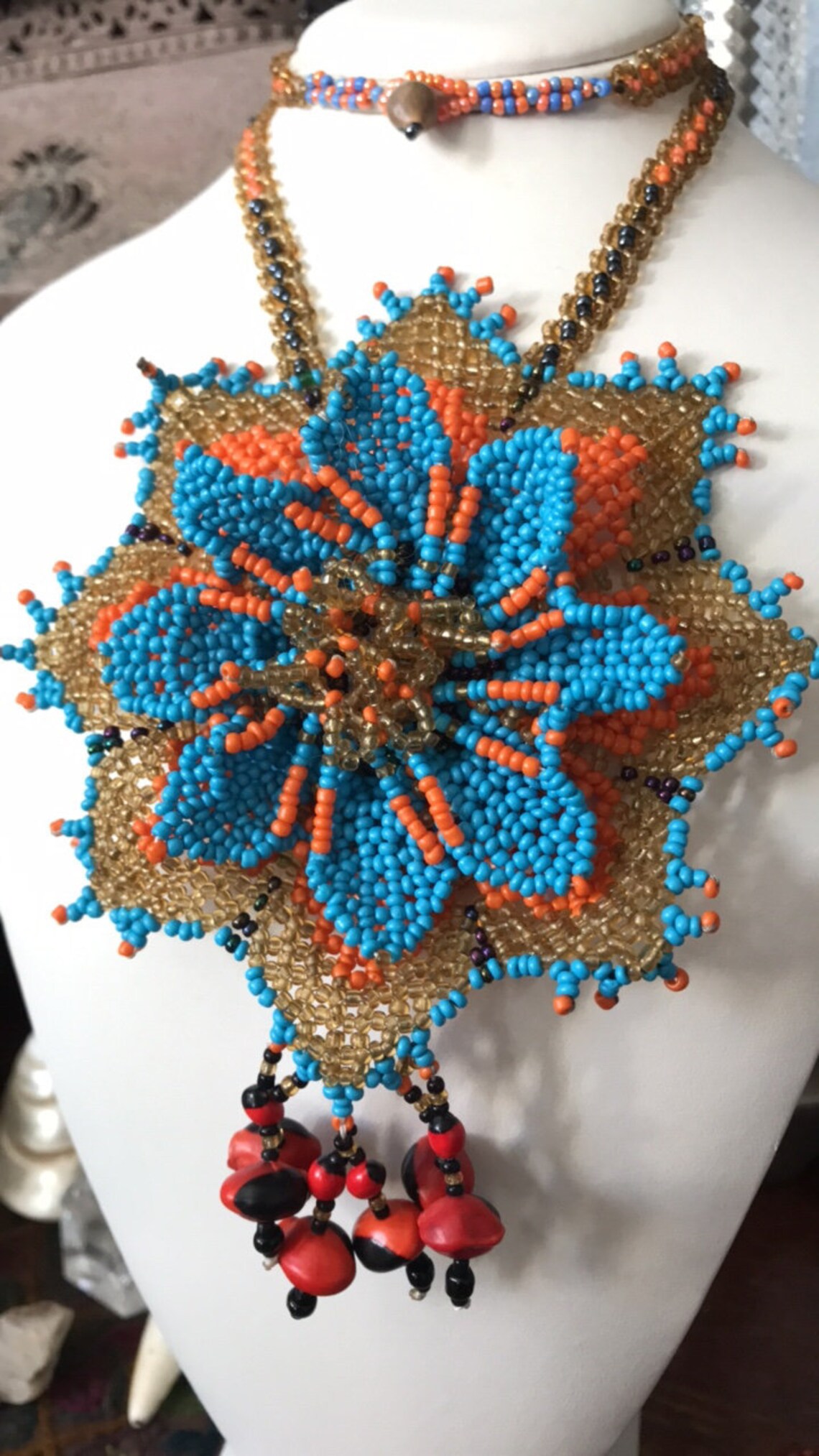 Ayahuasca Flower Ceremony Necklace - Etsy