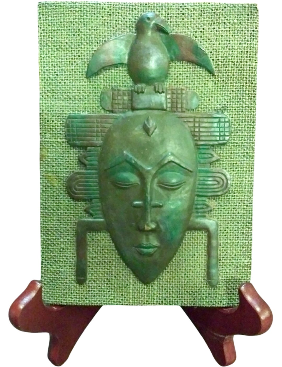 African Wall Art, Small African Mask Wall Hanging, African Art, Home ...
