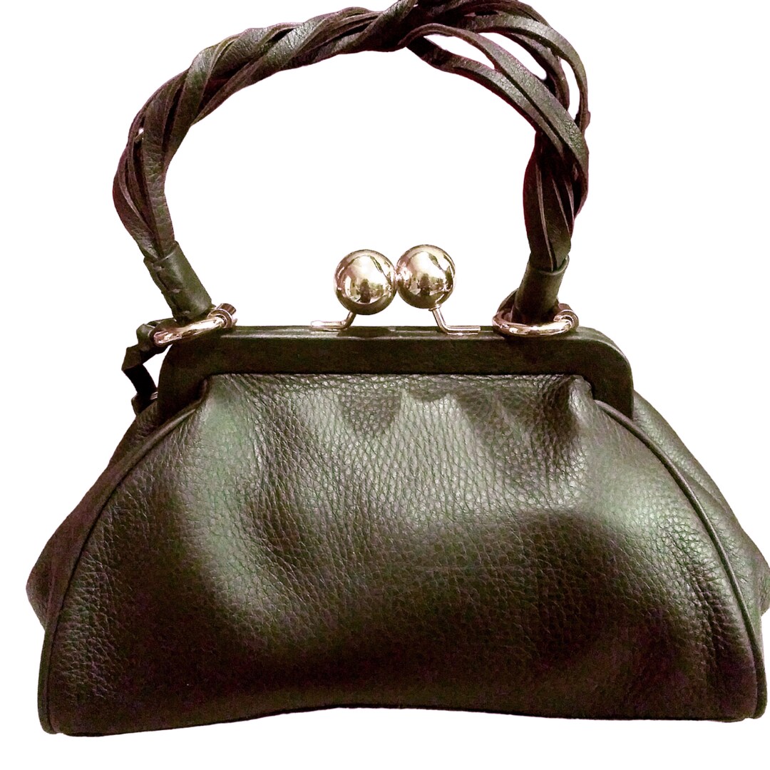 Designer Handbag, Kate Landry Black Handbag, Shoulder Bag, Gift for ...