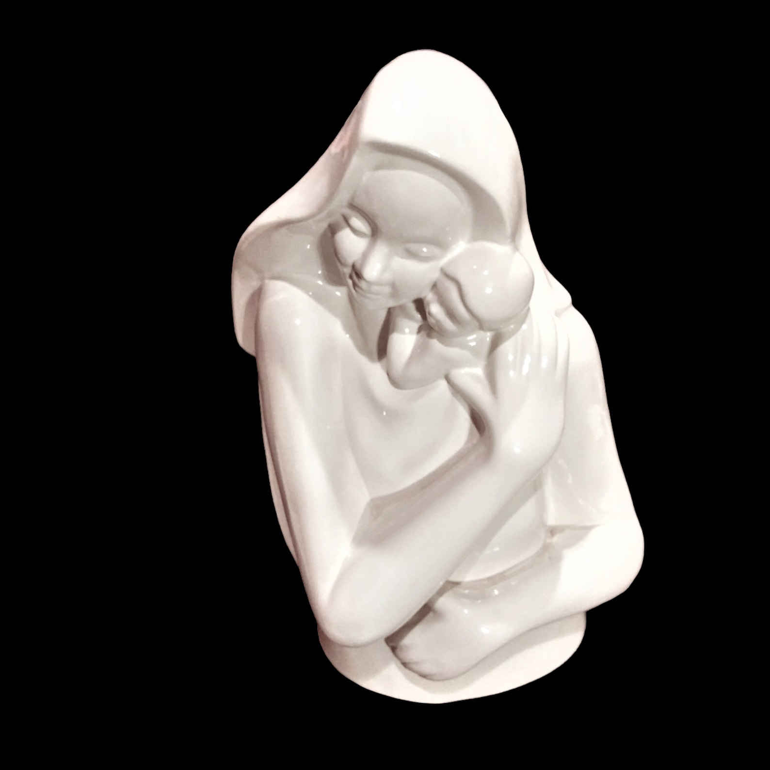 Mother and Child Figurine, Mother's Day Gift, Home Decor, Vintage ...
