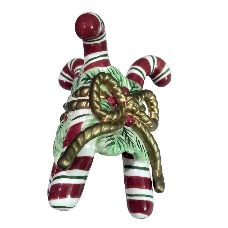 Fitz & Floyd Hand Crafted Candle Holders, Christmas Decorations ...