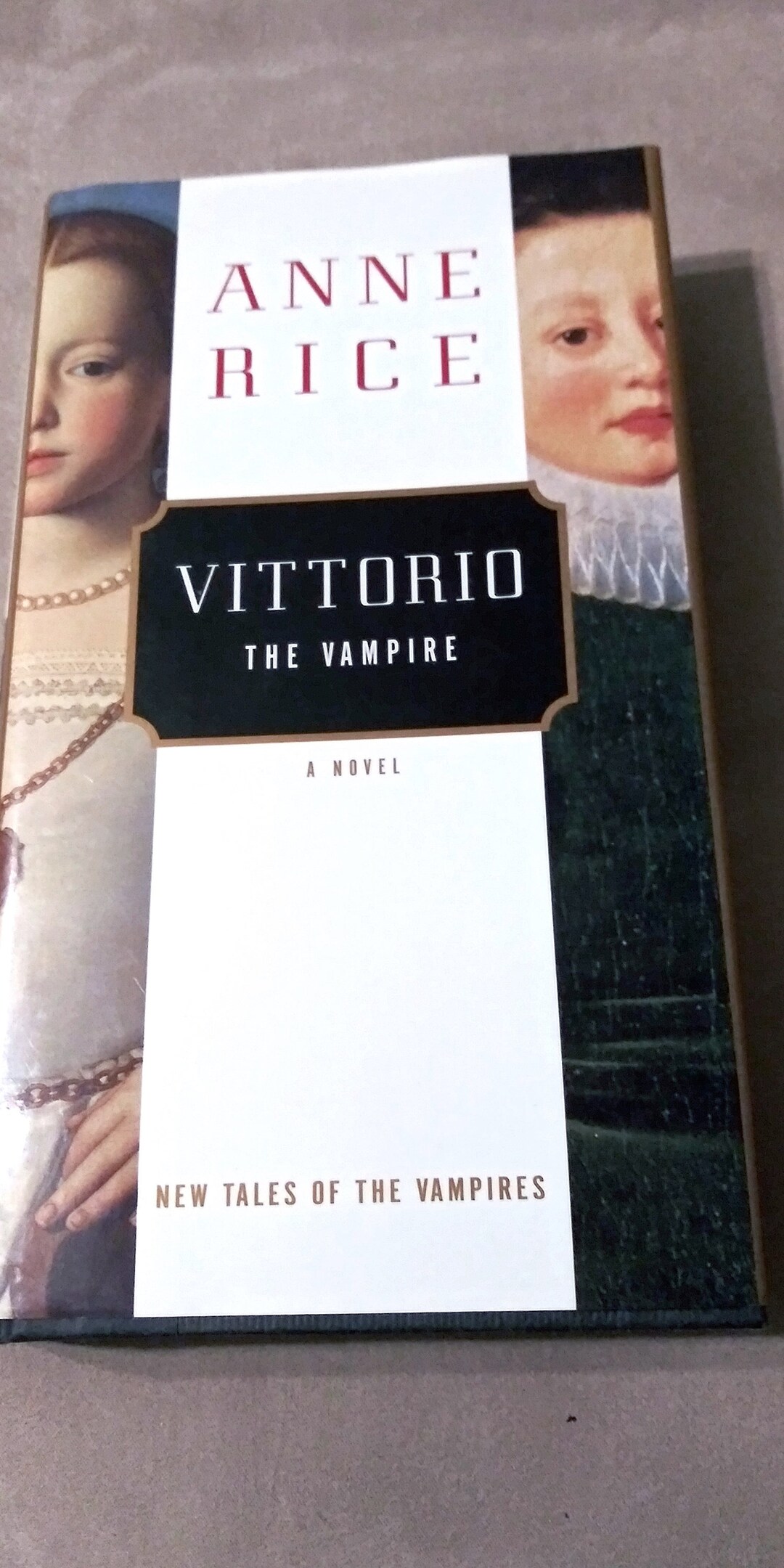 Two Anne Rice First Trade Edition Novels Violin and Vittorio the ...