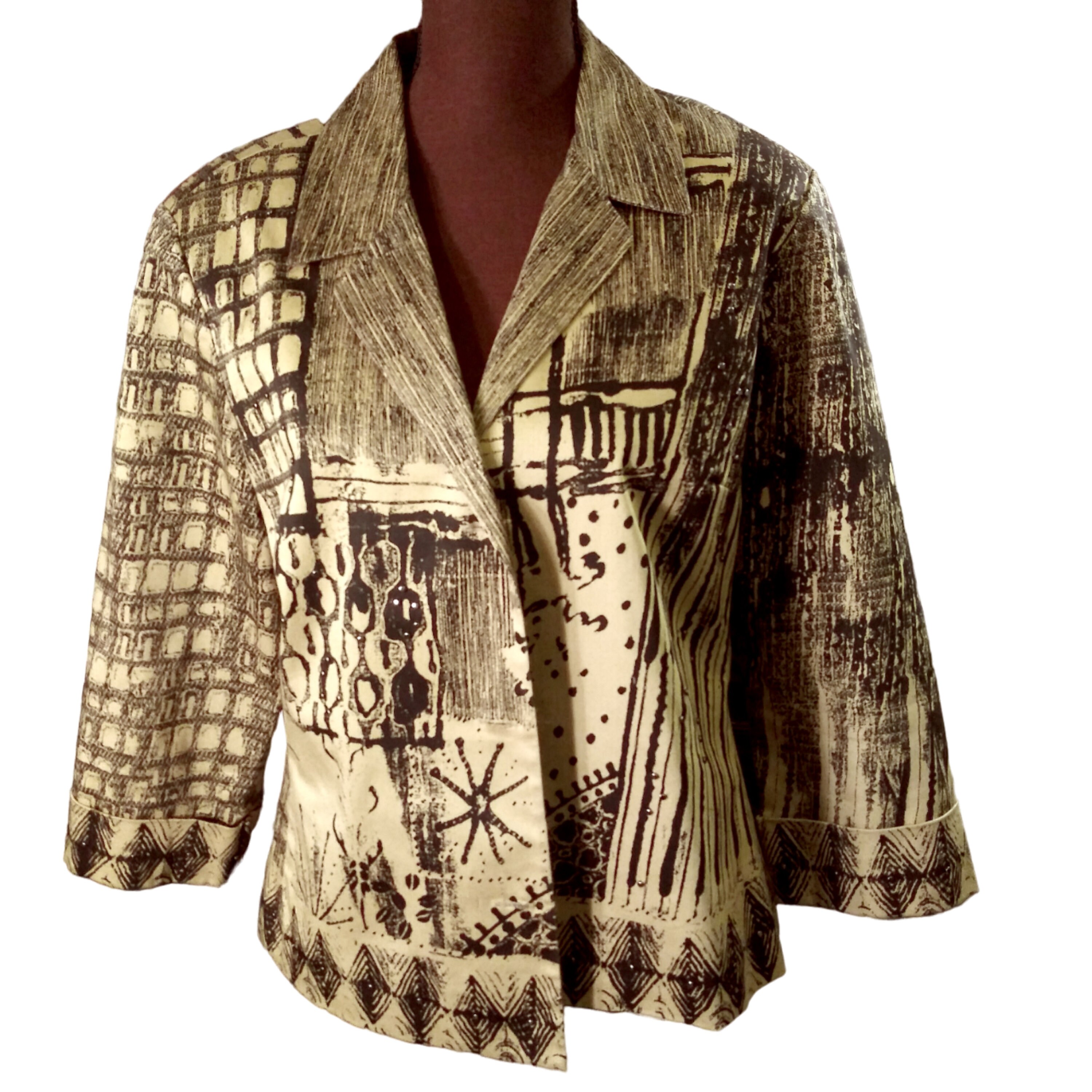 Nancy Bolen City Girl Size Large Jacket, Vintage Women's Jacket, Plus ...