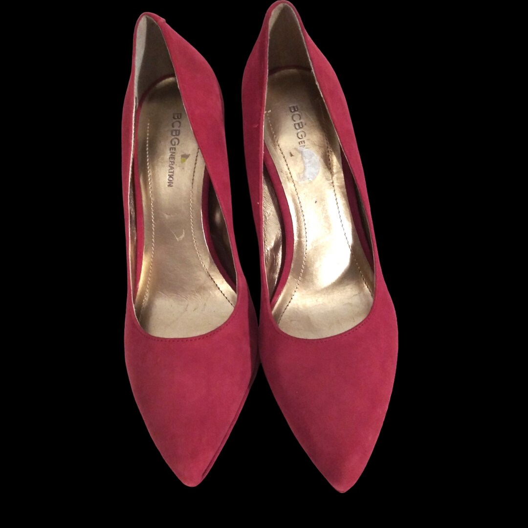 Red Suede Pumps, Stiletto Heels, Vintage Shoes, High Heel Pumps, Heels ...