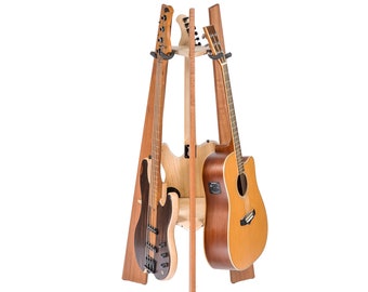 Ruach GR-2 Customisable 5 Way Wooden Guitar Rack and Holder | Etsy UK