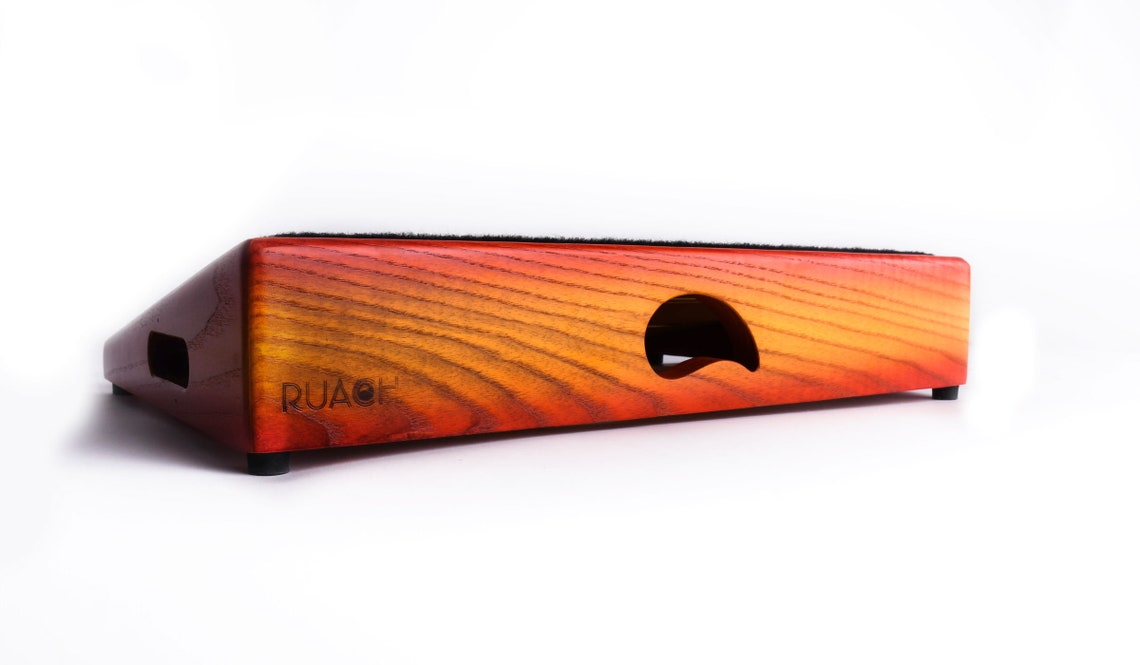 Ruach Carnaby St Handmade Hardwood Pedal Board Pedalboard for Guitar ...