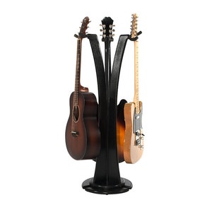 Ruach GS-1 Triple Wooden Acoustic/electric Guitar Stand - 3 Guitars - Etsy